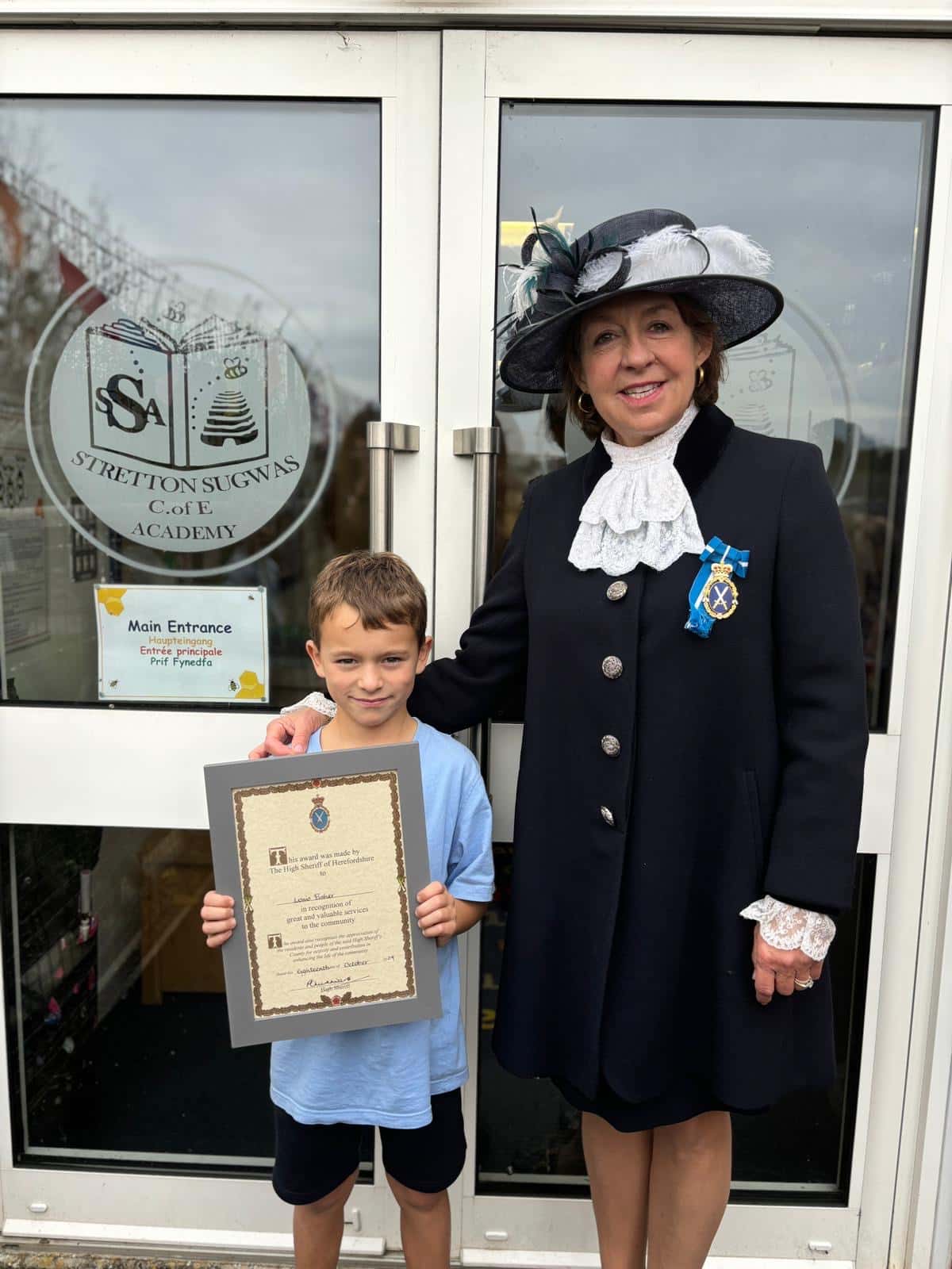 NEWS | 8 year old Louis Fisher awarded a prestigious accolade from the ...