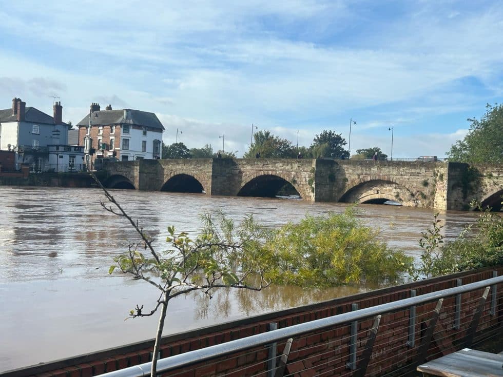 FLOODING - LATEST | Levels on the River Wye and River Lugg continuing ...