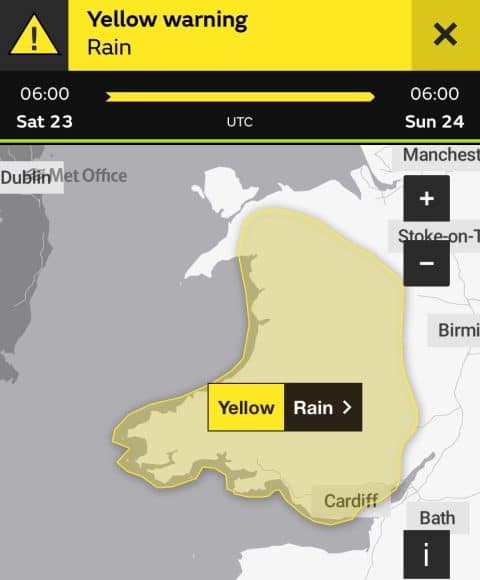 WEATHER WARNING | 50-150mm of rain forecast across Herefordshire and ...