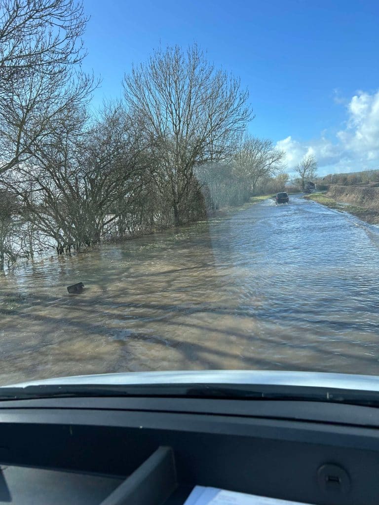 FLOODING | A number of roads are closed due to flooding in Herefordshire this afternoon ...