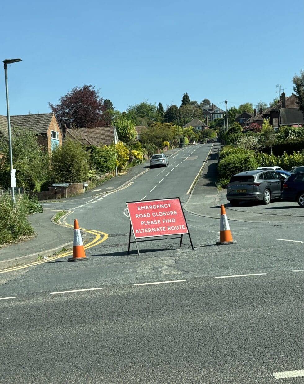 LATEST | Emergency road closure in place on a residential street in ...