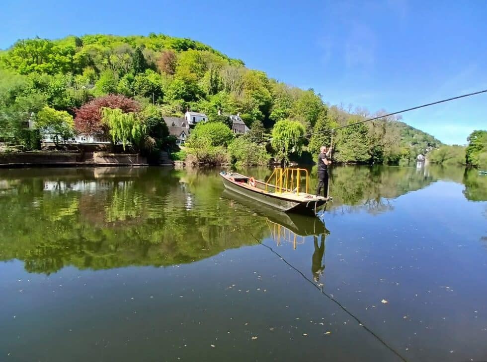 NEWS | Hand Ferry repaired and back in action at Symonds Yat in time ...