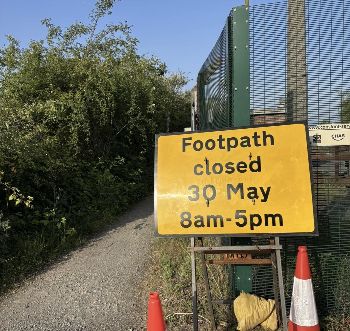 NEWS | A busy footpath in Hereford will be closed to pedestrians today ...