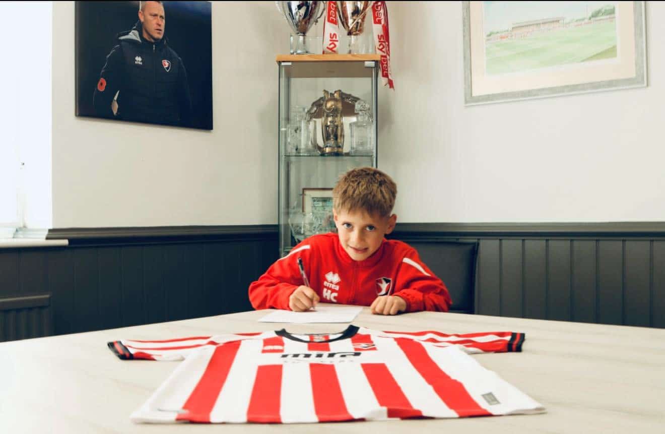 FOOTBALL | Hugo from Herefordshire is the latest young talent to be ...