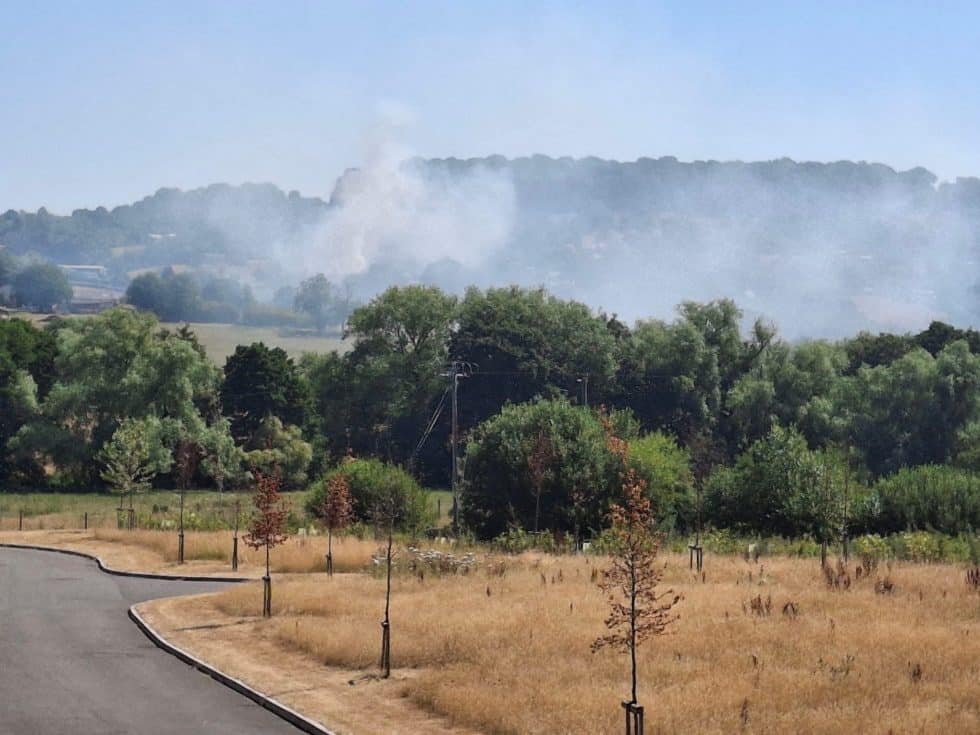 BREAKING NEWS | Fire crews responding to reports of a wildfire in ...