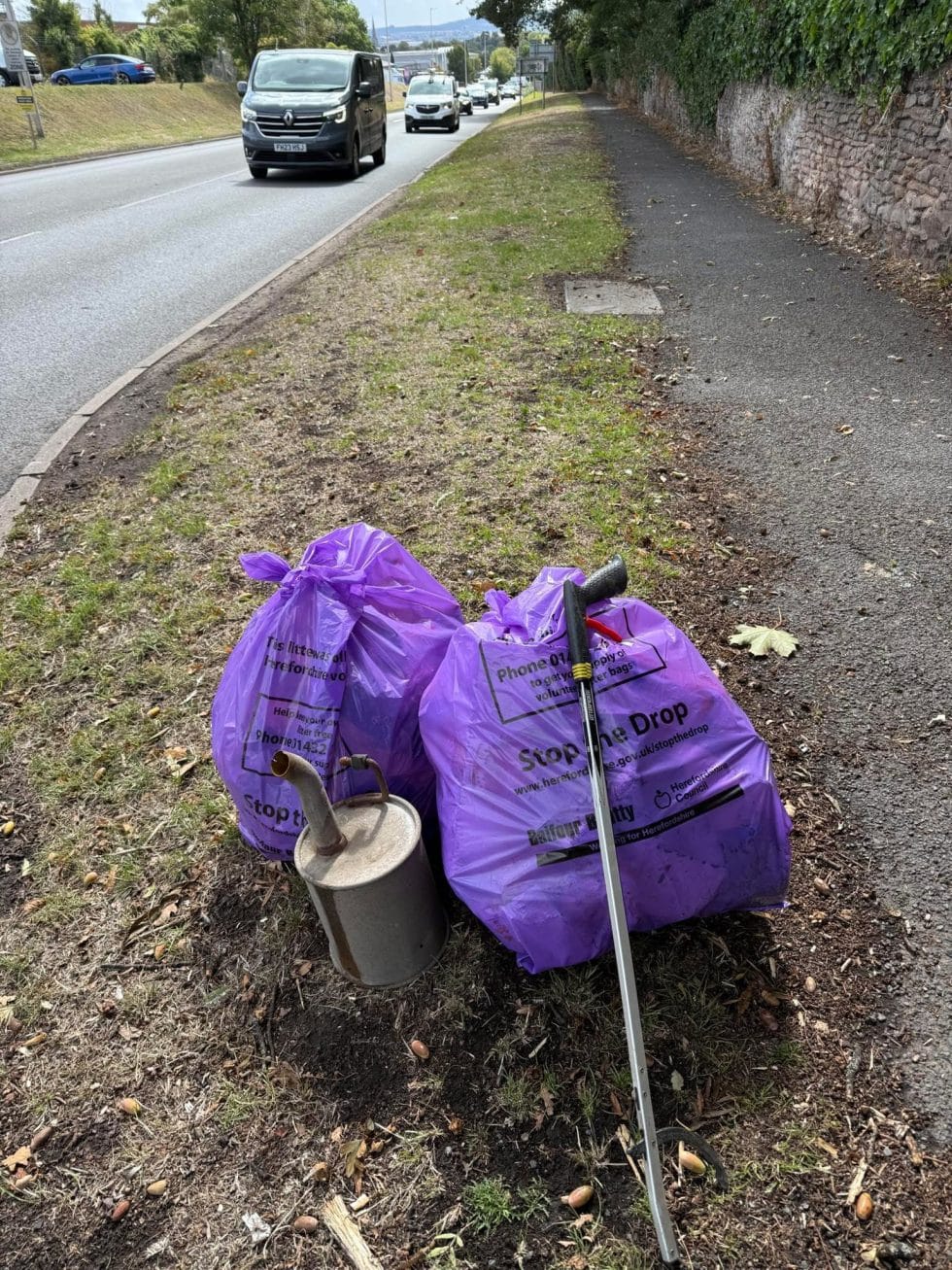 NEWS | Hereford Community Clean Up Group litter picker shocked by item ...