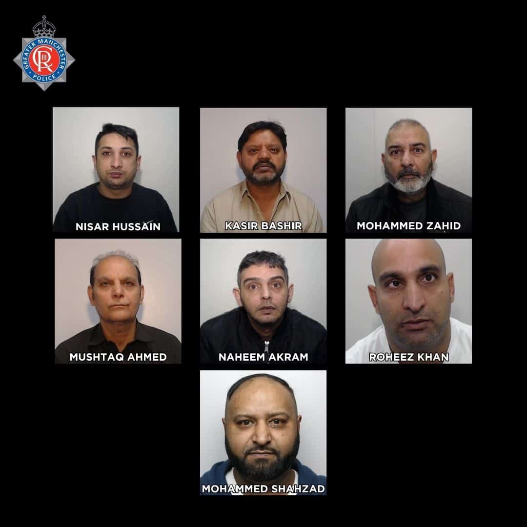 UK NEWS | Seven men have been given prison sentences totalling 174 ...