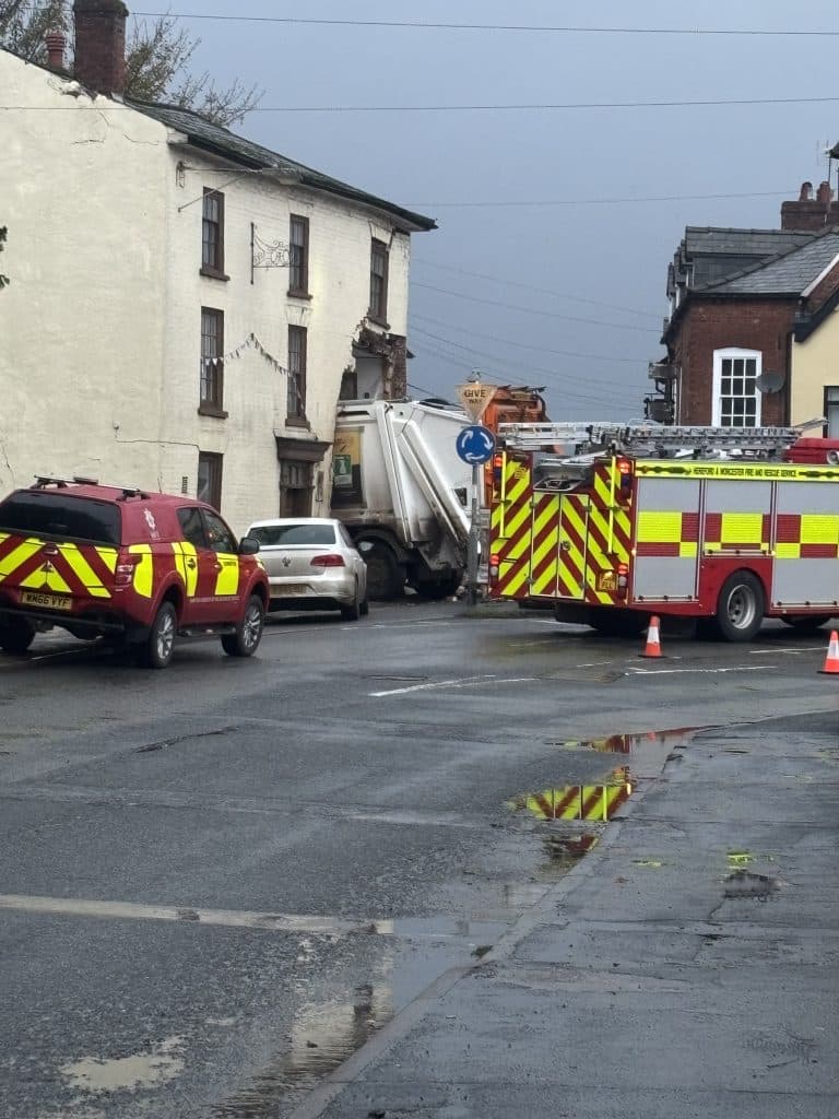 LATEST | Significant emergency services response after bin lorry ...